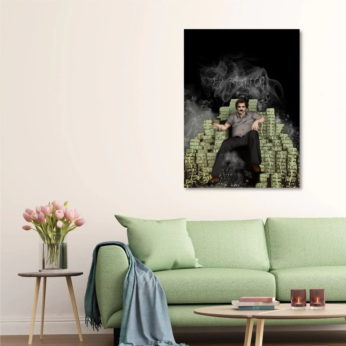 Pablo Escobar Stacks – Arte Verde
